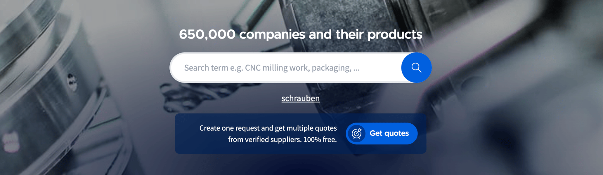 Getting started with searching for suppliers & products on wer liefert was (wlw)